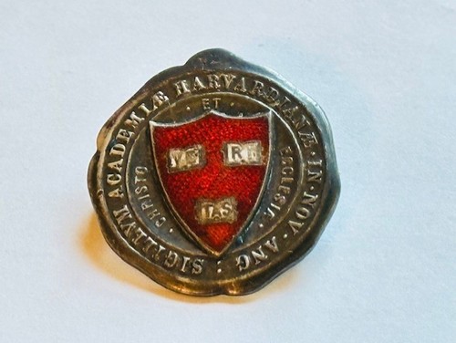 ANTIQUE EARLY 1900'S HARVARD STERLING SILVER LAPEL PIN | eBay