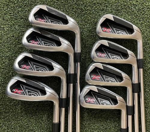 Callaway RAZR X Tour Iron Set 4-P-A Mens RH - True Temper GS95 R300 ...