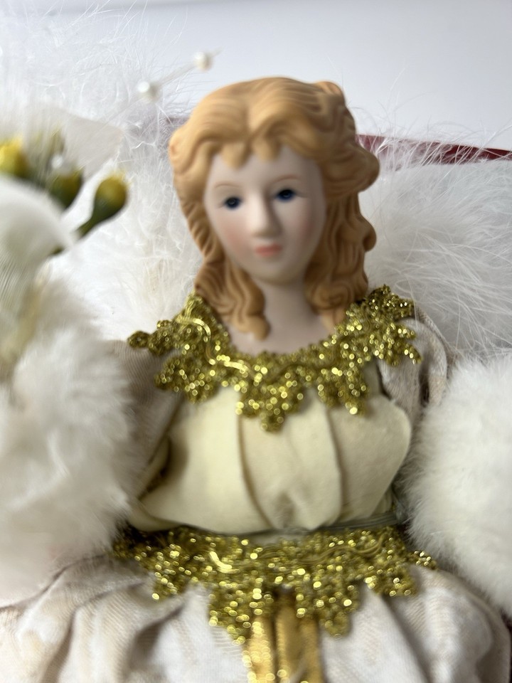 St Nicholas Square Winter Wonderlight Crystal Fantasy Fiber Optic Angel ...