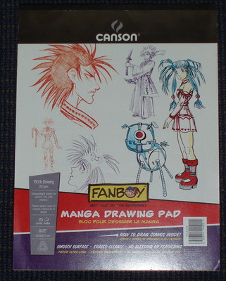 Manga Drawing Pad 9 X 12 150lb Drawing Paper 20 pg Canson | eBay