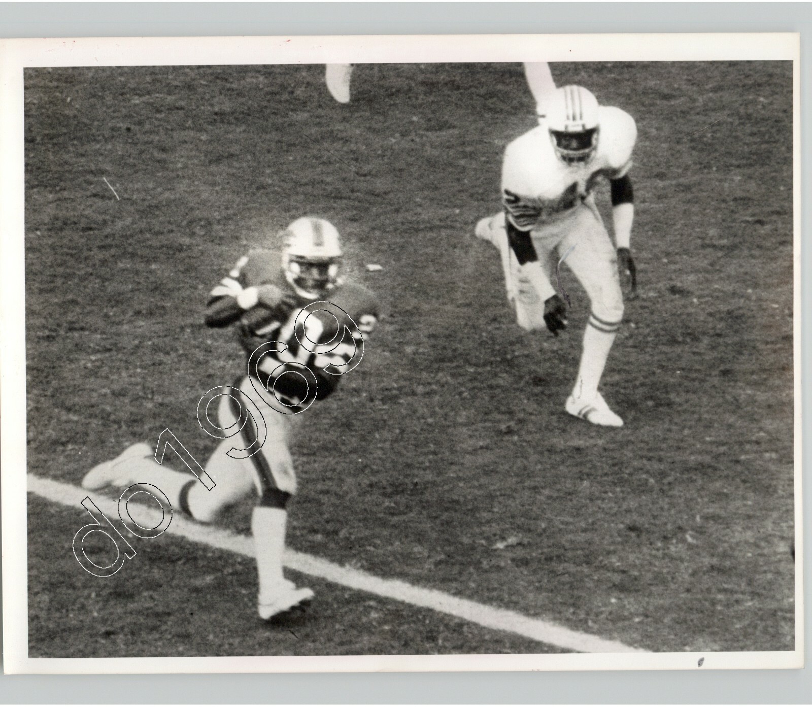 NFL Football Miami DOLPHINS Vs Buffalo BILLS Hal Garner Fumbles 1991 ...