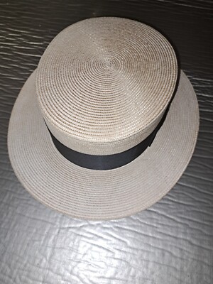 Henry The Hatter Hat Vintage -ribbon- Detroit Men's 7” 1X 8” Tilden ...
