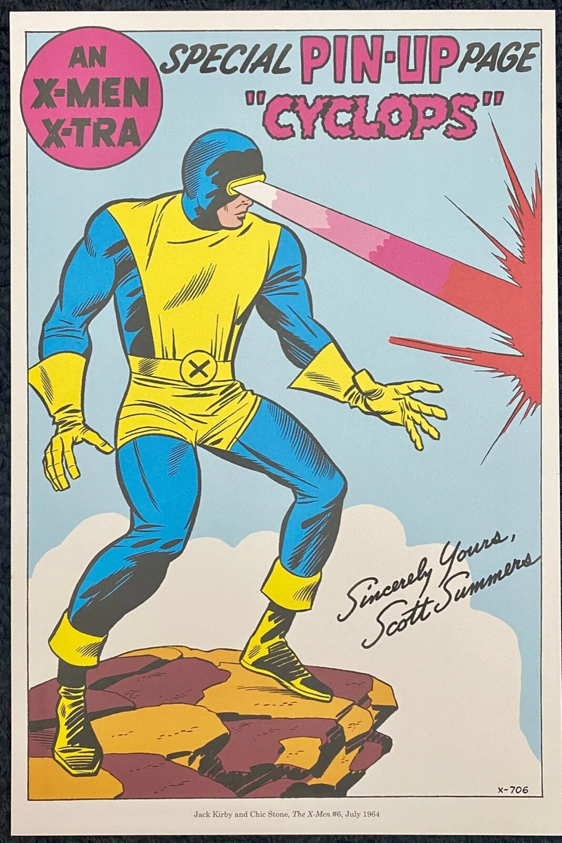 X Men Poster Cyclops