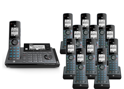 NEW AT&T 12 Handset Connect to Cell Expandable Phone System w Smart ...