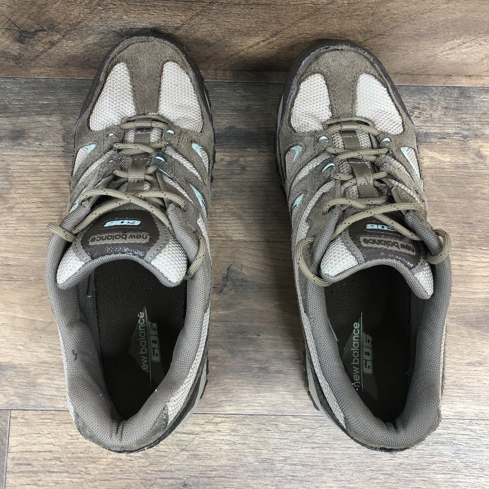 New Balance 606 Womens Hiking Shoes Brown Suede Sneakers Size 8 ...