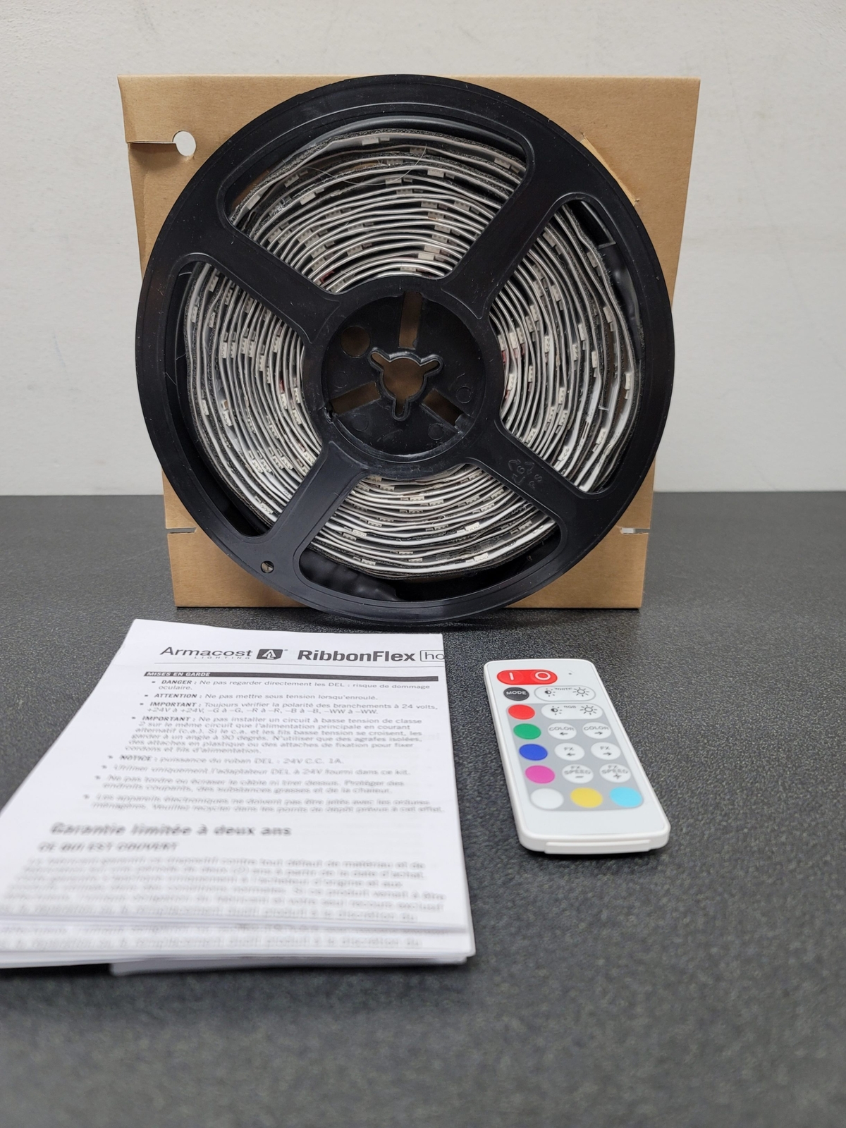 Armacost lighting RibbonFlex Home 24 ft. RGB+W Indoor/Outdoor LED Tape ...