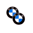 SET OF 2 BMW R100 FUEL TANK BMW BADGE EMBLEM LOGO (QTY 2) 46637686746 ...