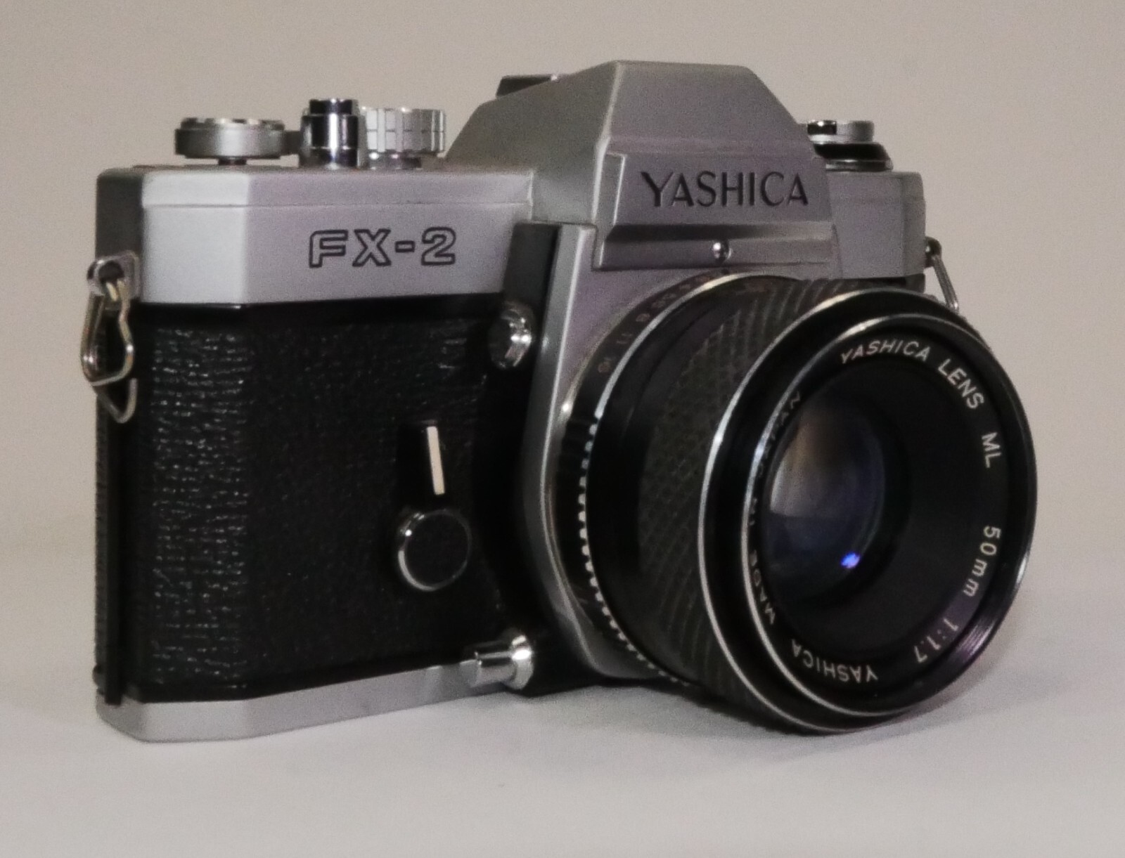 Yashica FX-2 35mm Film Camera | 50 mm Yashica Lens | Vivitar Tele ...
