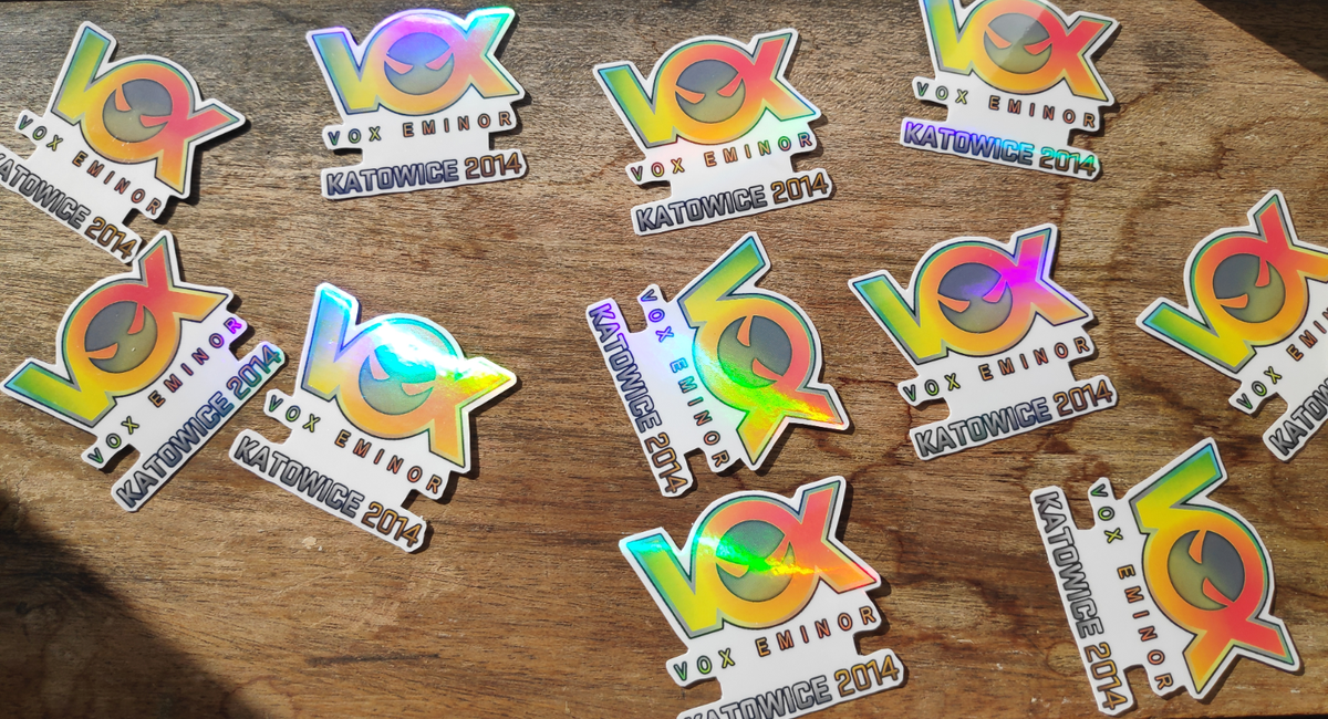 Vox Eminor Logo Sticker | Vox Eminor (Holo) | Katowice 2015 | Detailed