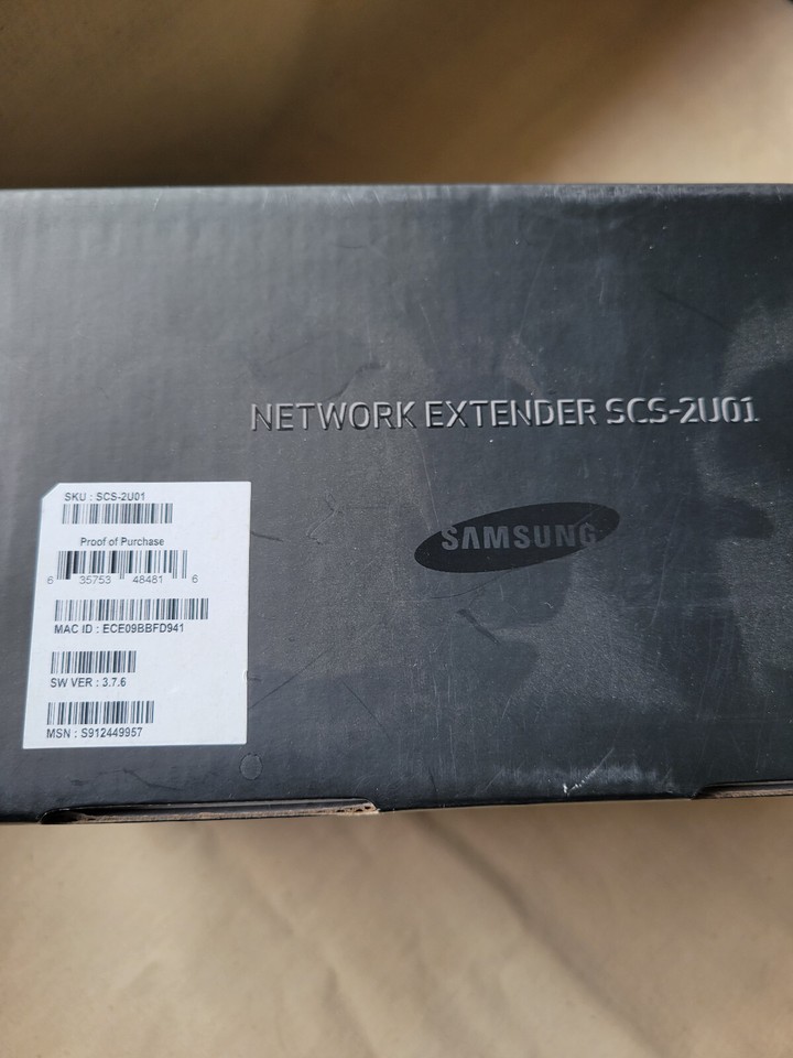 Samsung Verizon Wireless Network Extender SCS-2U01 Cell Phone Signal ...