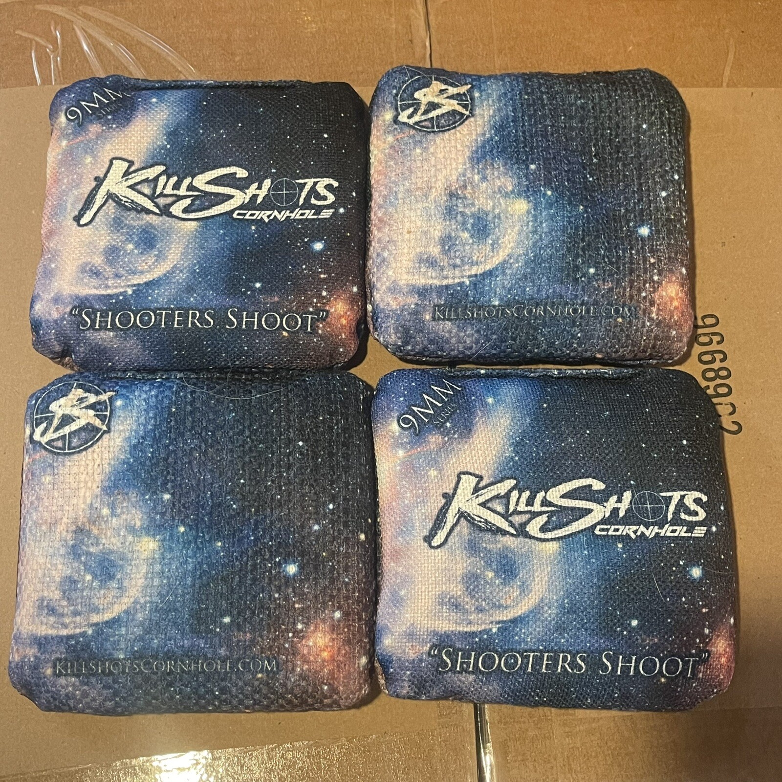 Killshots Cornhole First Gen 9MM Galaxy Cornhole Bags | eBay