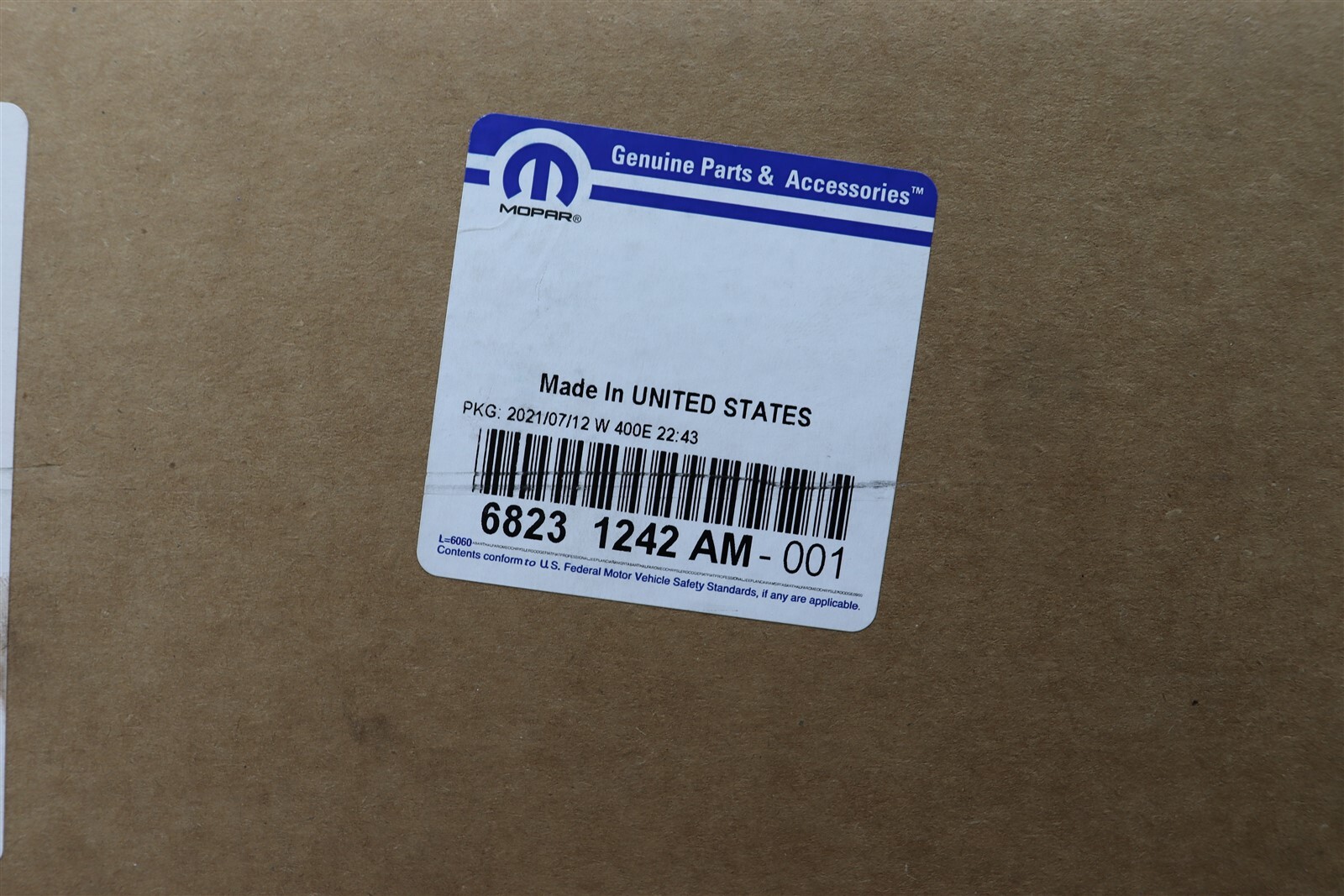 Door Mirror-ST, VIN: G Mopar 68231242AM fits 2018 Ram 1500 for sale ...