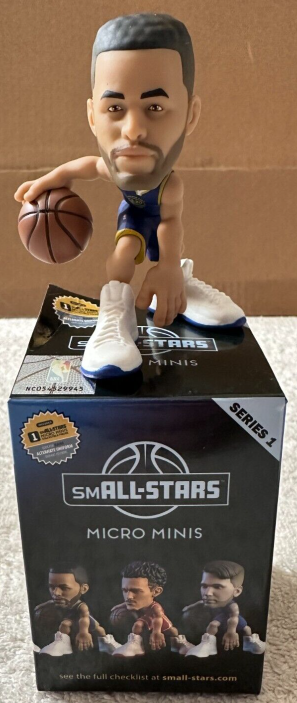 smALL-STARS MICRO MINIS SERIES 1 STEPHAN CURRY BLUE UNIFORM VARIANT ...