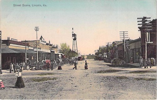 Street Scene, Lincoln, Kansas | eBay