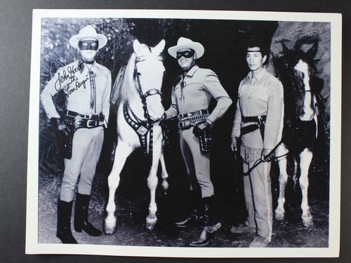 LOT of TWO JOHN HART (1917-2009) (LONE RANGER~WESTERNS) AUTOGRAPH 11 x ...