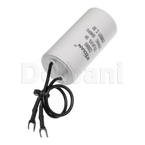 New 10UF 250VAC Wire Motor Run Capacitor CBB60 HVAC 10MFD 250VAC 25/85 ...