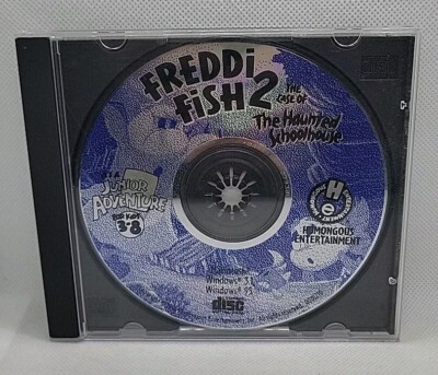Freddi Fish 2 The Case of the Haunted Schoolhouse PC Video Game ...