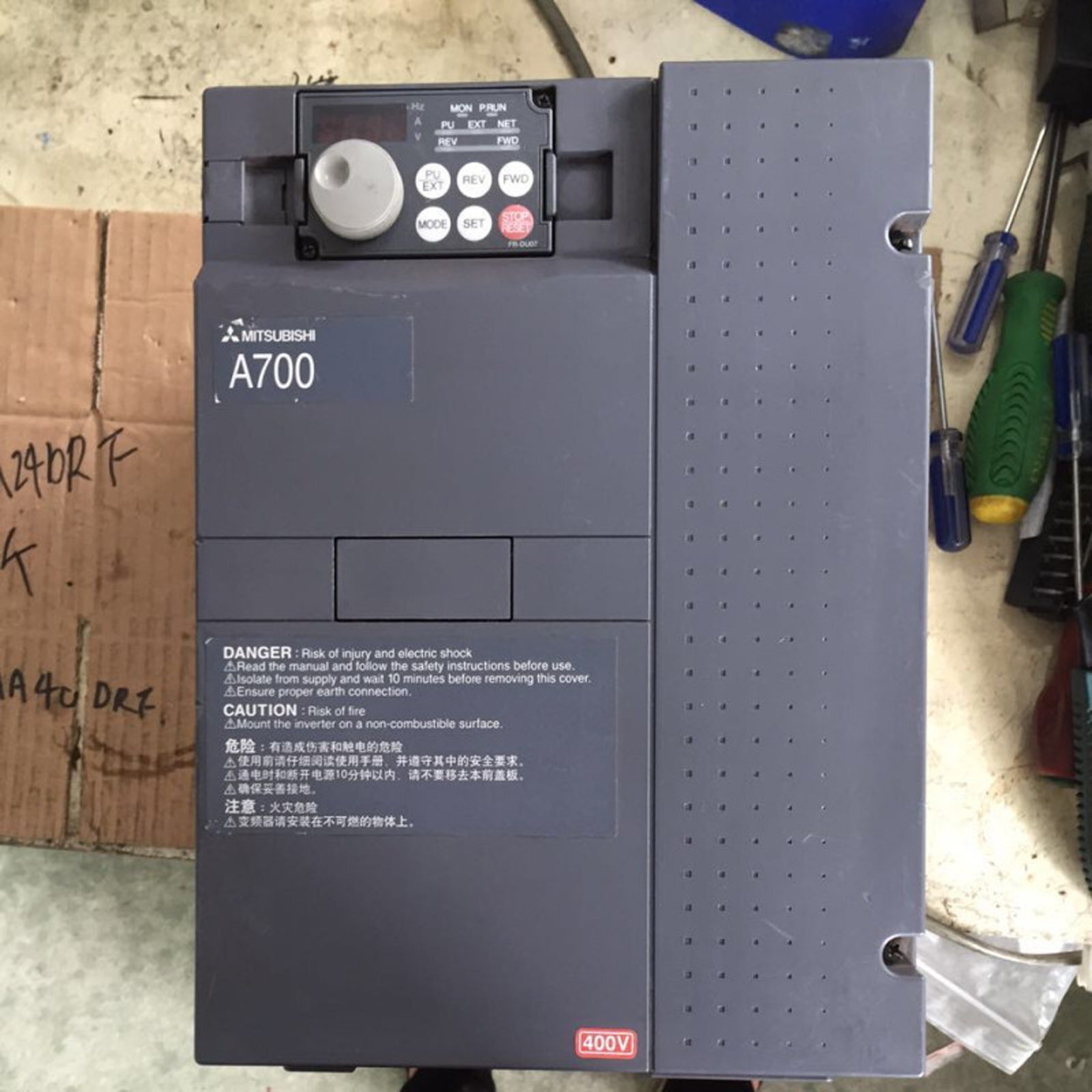 Used Mitsubishi FR-A740-15K-CHT 15KW 380V Frequency converter Free ...
