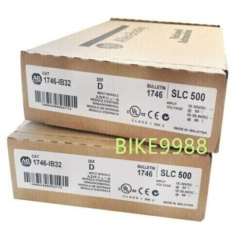 New Factory Sealed AB 1746-IB32 SER D SLC 500 PLC Input Module 1746IB32 ...