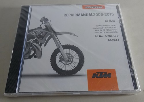 Manual De Taller KTM 65 SX/XC Año 2009 - 2015 | eBay