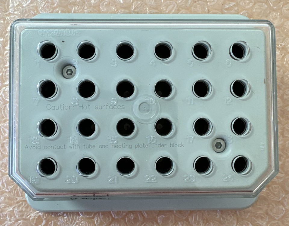Eppendorf 5355-005.030 5355 Incubator Block 6x4 24 Slots 0.5mL || FAST ...