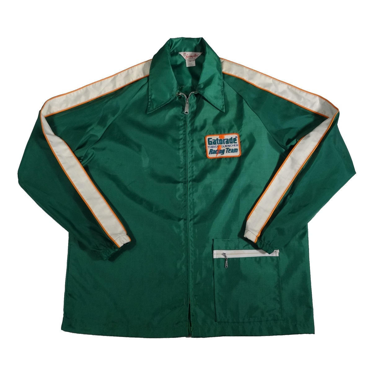 Vintage Gatorade Racing Team Jacket 70s Indy Car Swin… - Gem
