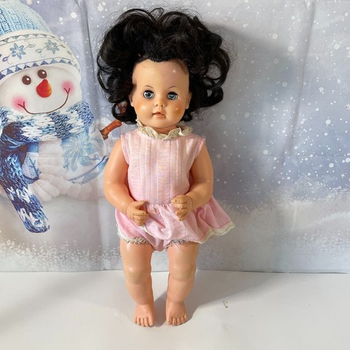 Vintage Eegee Baby Susan doll Vinyl Head Jointed Body Black Hair | eBay