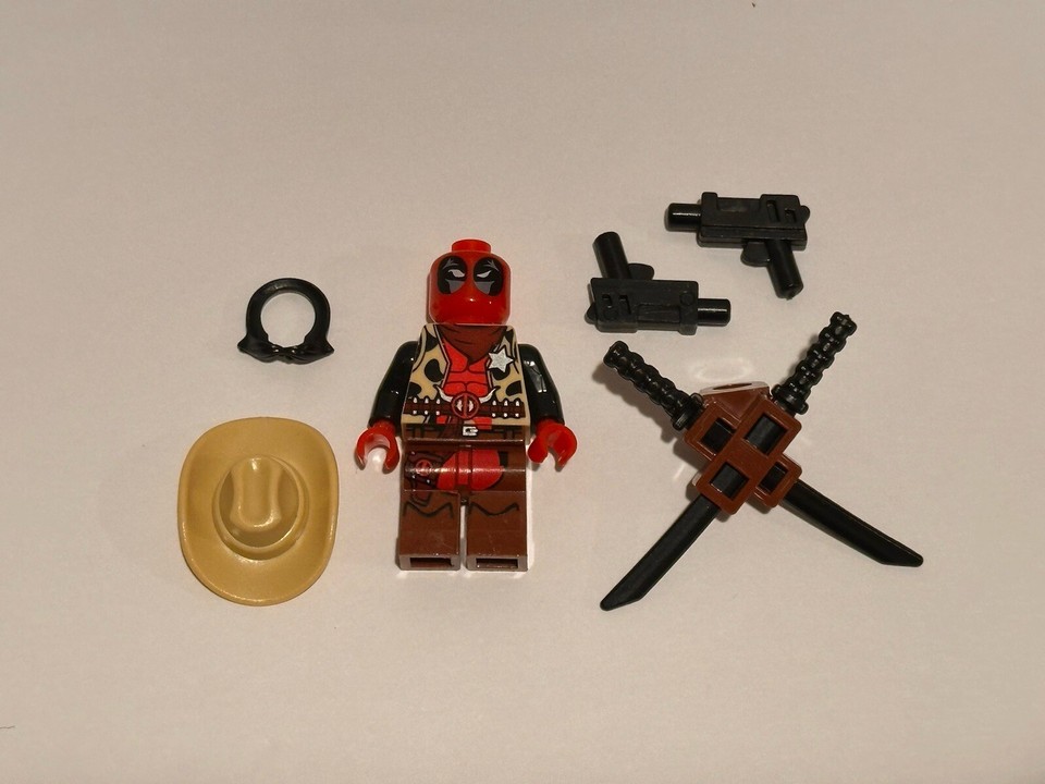 NEW Lego MARVEL Sheriff Deadpool Comic-Con 2018 SDCC (READ DESCRIPTION ...