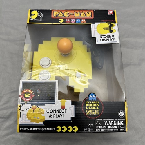 Namco Bandai Pac-Man TV Plug N Play 12 in 1 Video Game Joystick ...