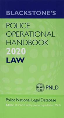 Blackstone's Operational Handbook 2020: Law By Police National L ...