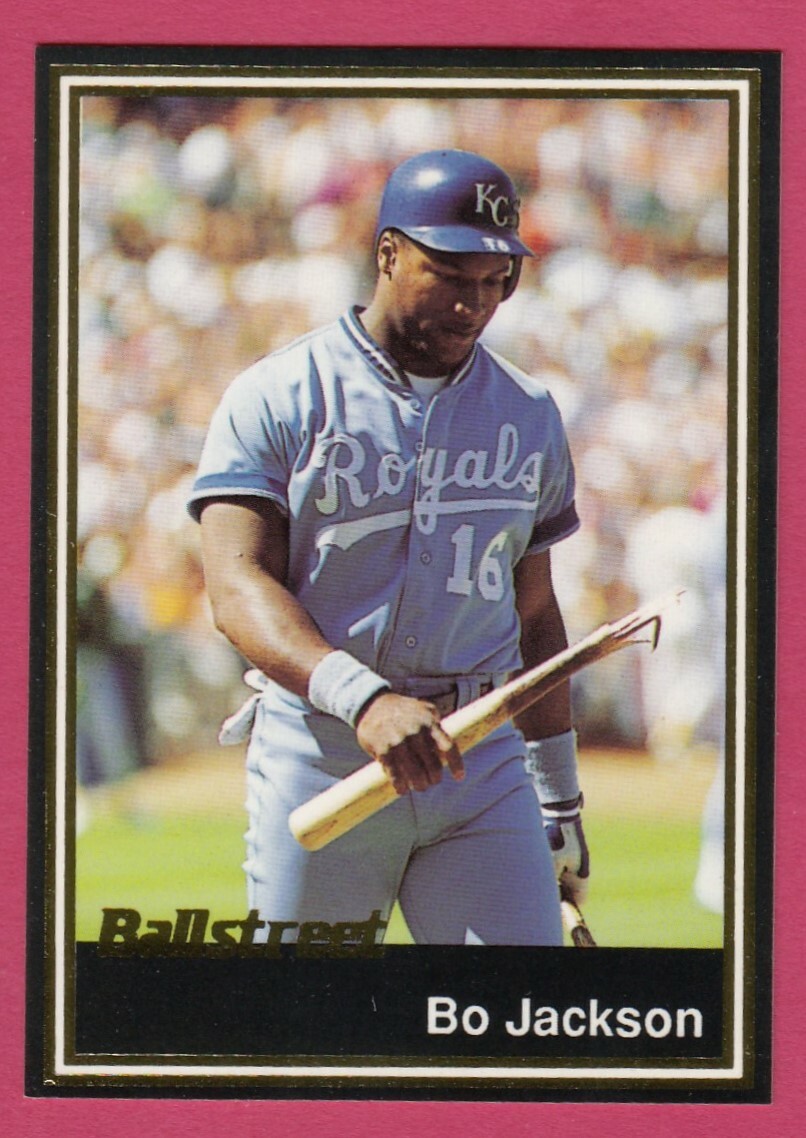 1991 Ballstreet # 11 Bo Jackson Baseball Card | eBay