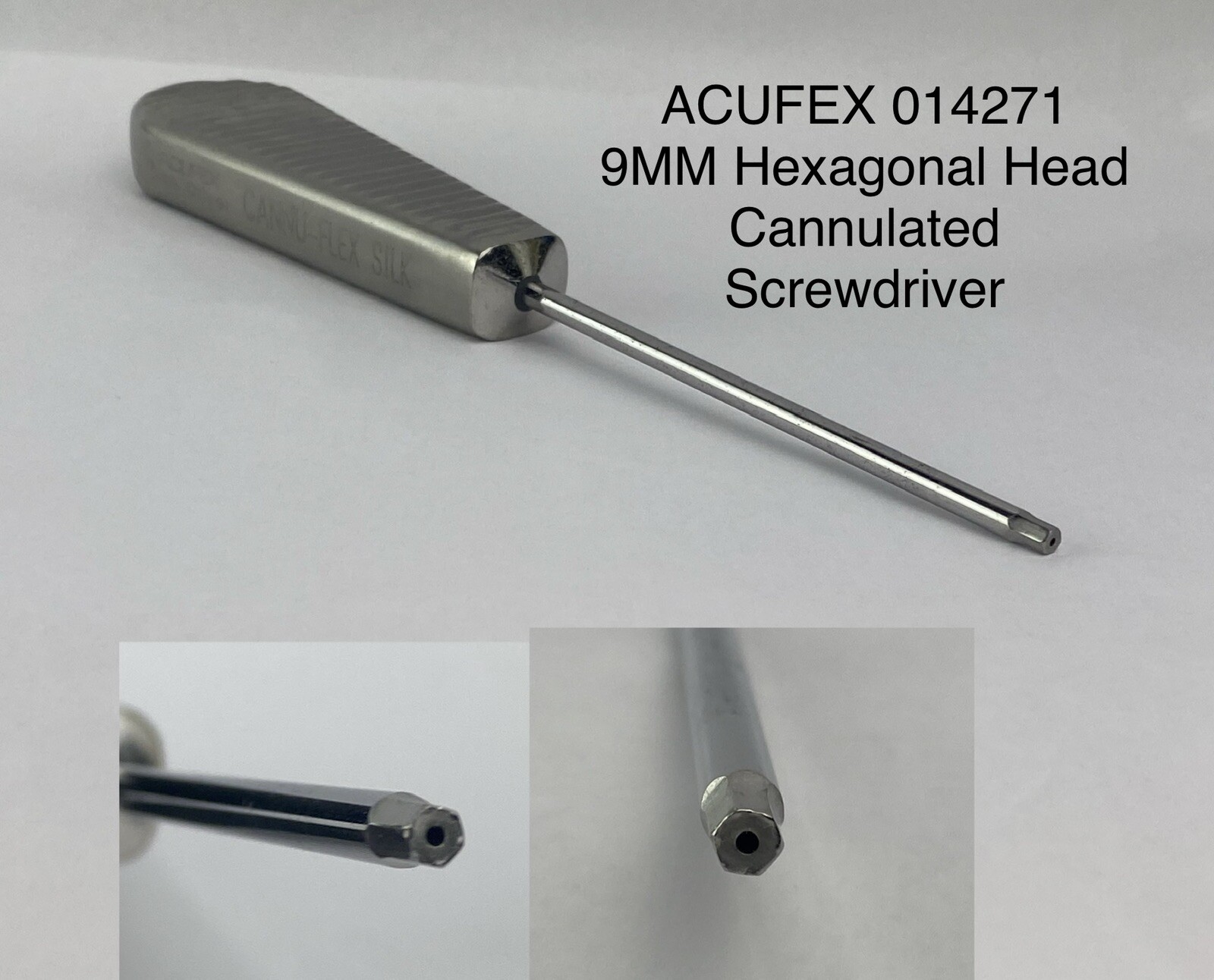 Smith Nephew ACUFEX 014271 Cannu Flex Silk 9mm Hexagonal Head ...