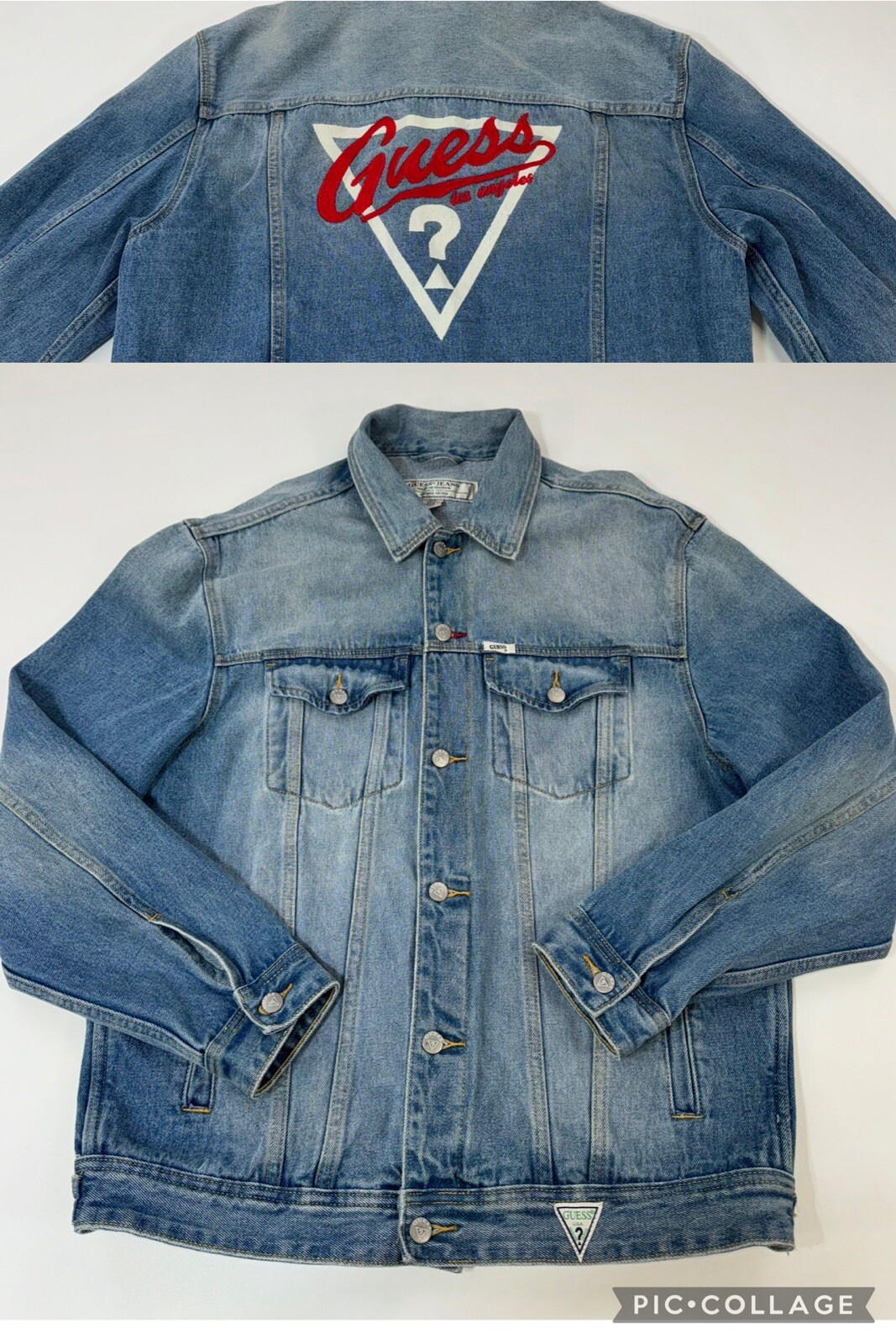 Guess Jeans Denim Jacket Retro Urban Outfitters Retro… - Gem