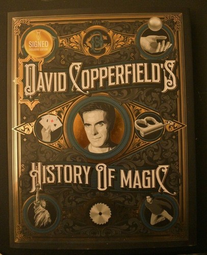 David Copperfield "A History of Magic" autograph signed copy! | eBay