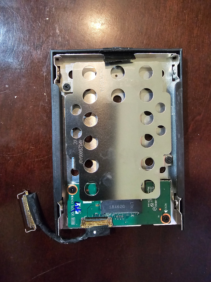 Lenovo ThinkPad T470 T480 SSD HDD NVMe M.2 Adapter Caddy & cable ...