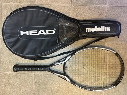 Head Metallix 6 Flexpoint Tennis Racquet with Case 4-3/8 Grip 115sq.in ...