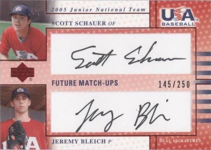 2005 Upper Deck USA Baseball - Junior National Team Future Match-Ups ...