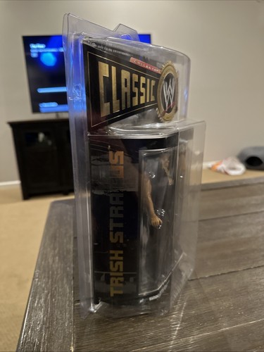 Trish Stratus Autographed WWE Classic Superstars Figure Jakks w ...