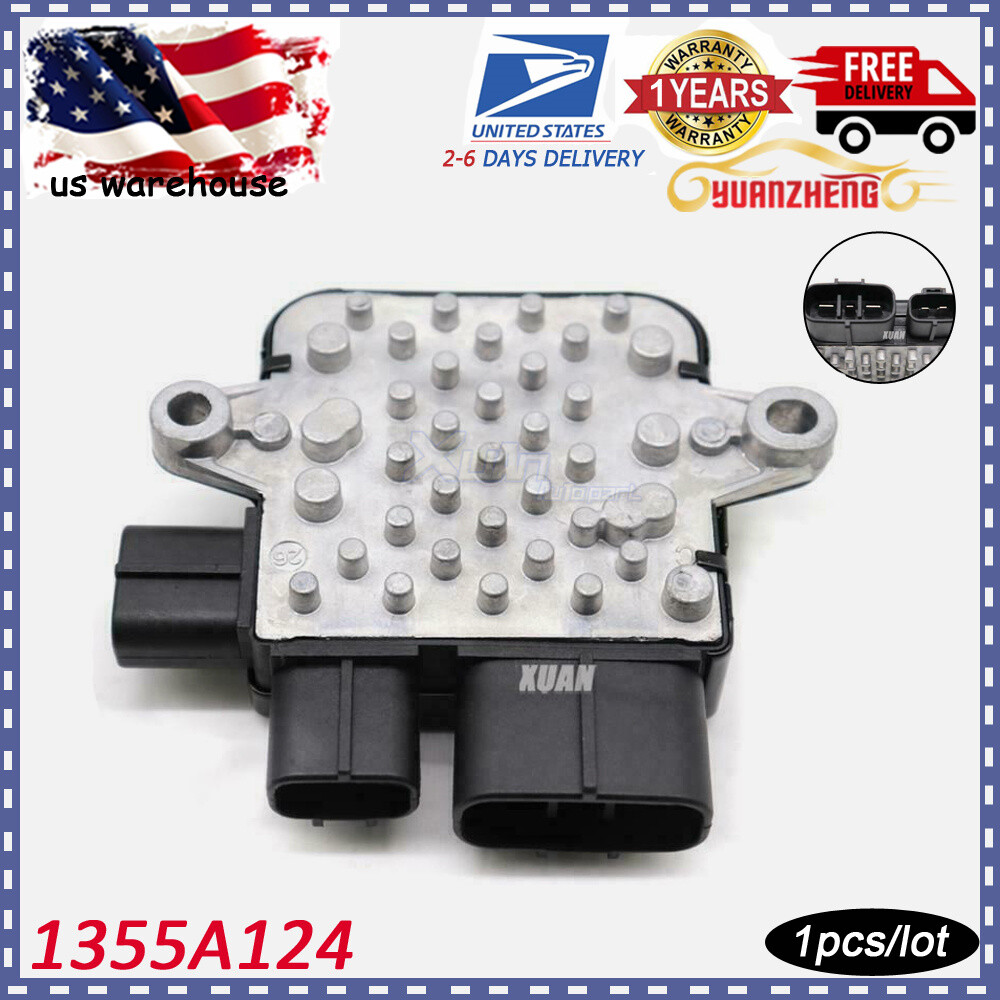 2002-2007 1355A124 Radiator Cooling Fan Unit 1PC For Mitsubishi Lancer ...