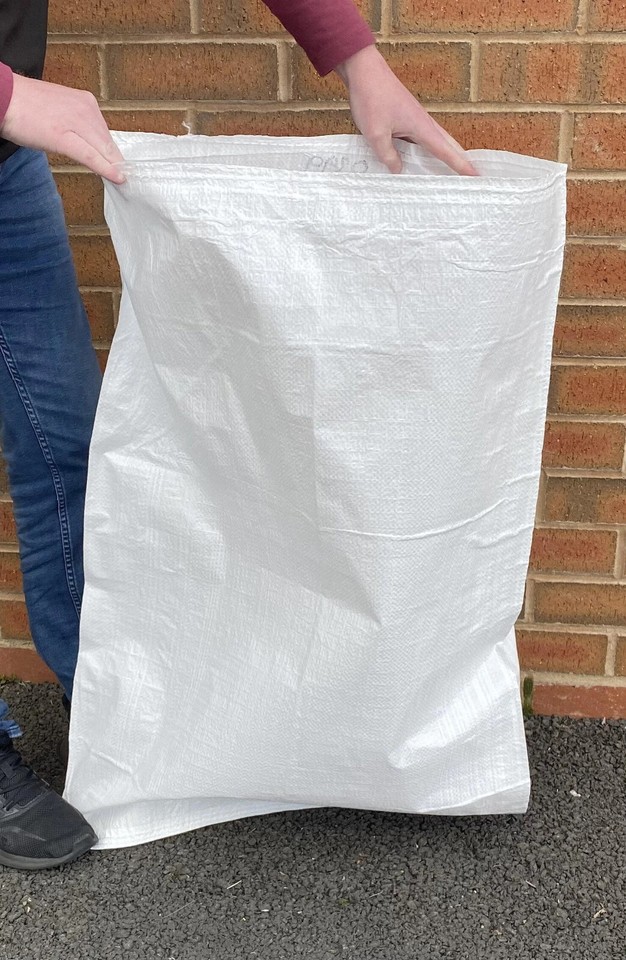 Rubble Sacks Builders Rubbish Waste Heavy Duty Strong Bags Bulk Large ...