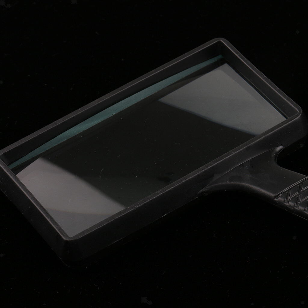 Large Magnifying Glass 3X Handheld Rectangular for Reading | eBay Australia