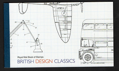 GB 2009 £12.38 BRITISH DESIGN CLASSICS PRESTIGE BOOKLET SALE PRICE DX44 ...
