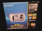 Sony Cyber-shot DSC-P31 2.0MP Digital Camera - Silver With Original Box ...