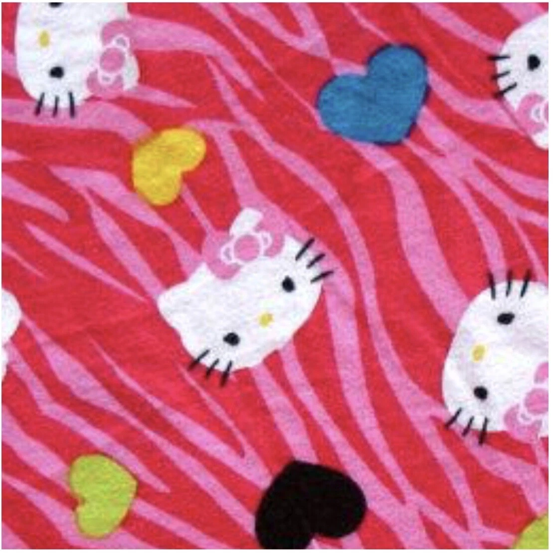 Hello Kitty Pink Zebra Wallpaper