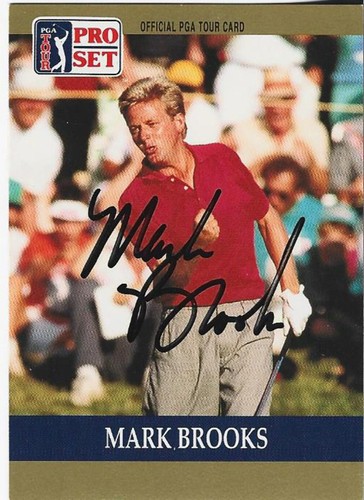 Mark Brooks 1991 PGA Tour Autographed Card #32 | eBay