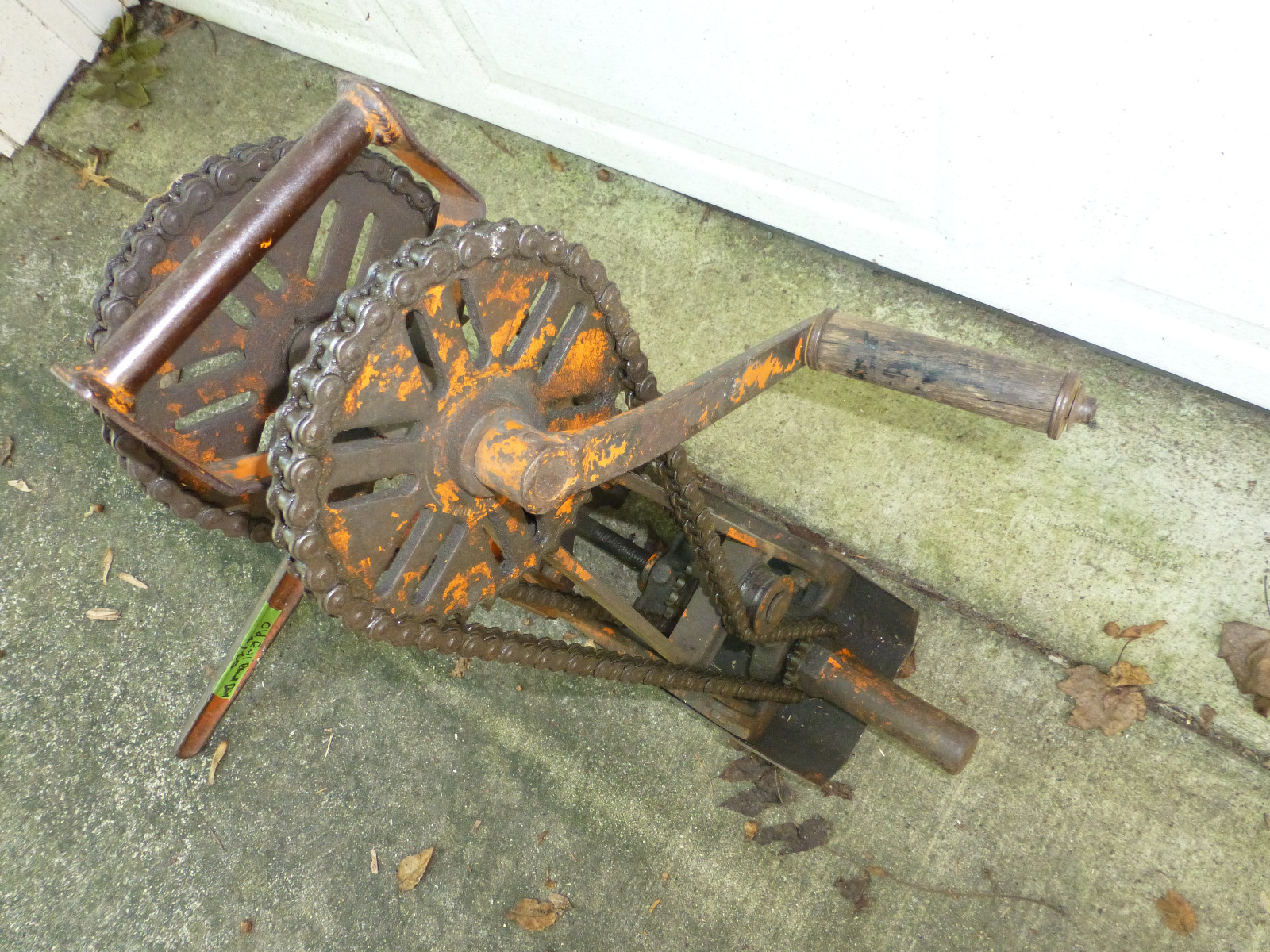 Antique Western Cullen Hayes HD350 Railroad Train Track Manual Bonding ...