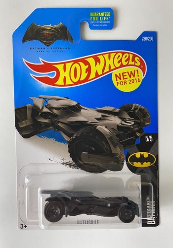 Batmobile Hot Wheels New 2016 BATMAN V SUPERMAN DHP34-D9B0B 230/250🔥🔥 ...