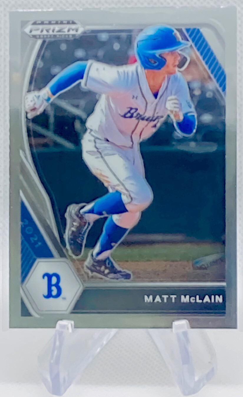2021 Panini Prizm Draft Picks Matt McLain #PDP17 - Cincinnati Reds | eBay