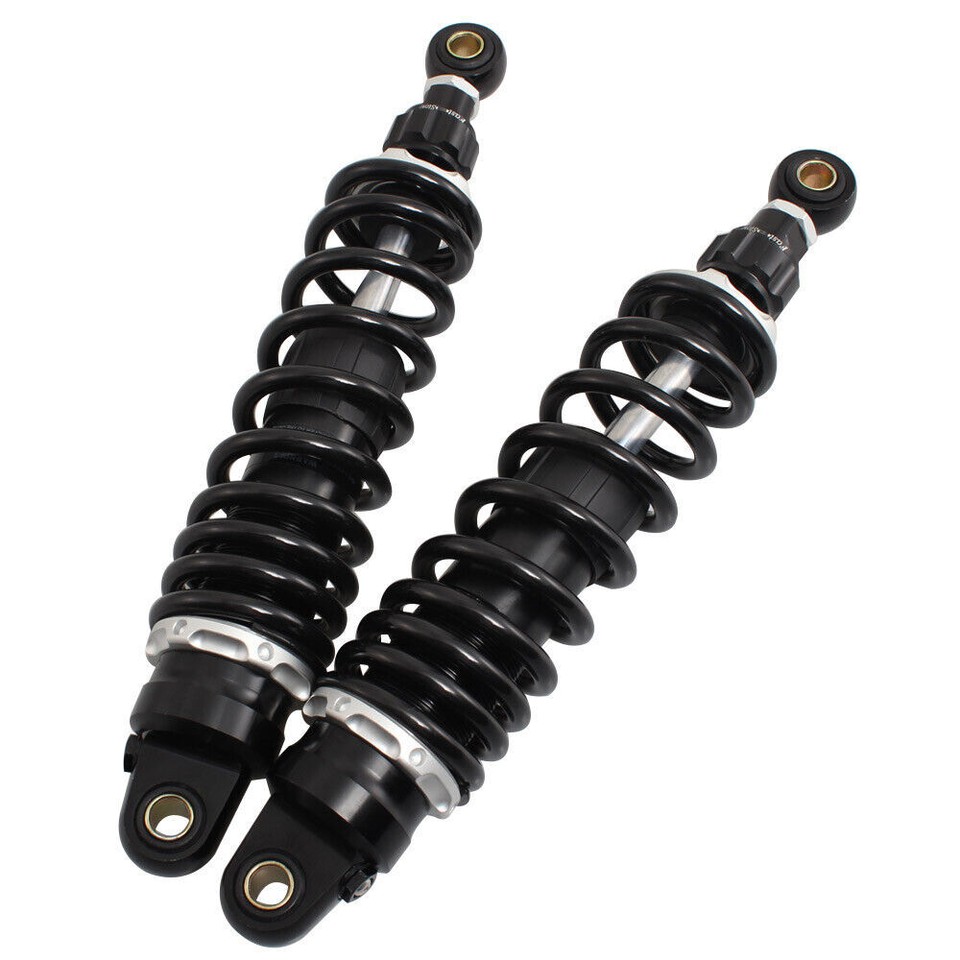 Universal 330mm- 13"Black Rear Air Shocks Damper Absorbers Suspension ...