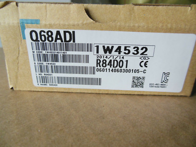 1pcs Mitsubishi PLC Analog Module Q68ADI | eBay